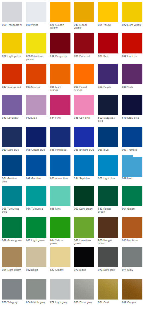 ORACAL® 641 - Liva Reklam Ürünleri | Kompozit Panel | Pleksi Levha | Dekota